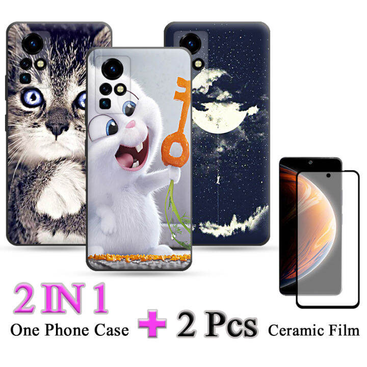 2 IN 1 Case Infinix Zero X Zero X Pro Printed Case With Two Piece ...
