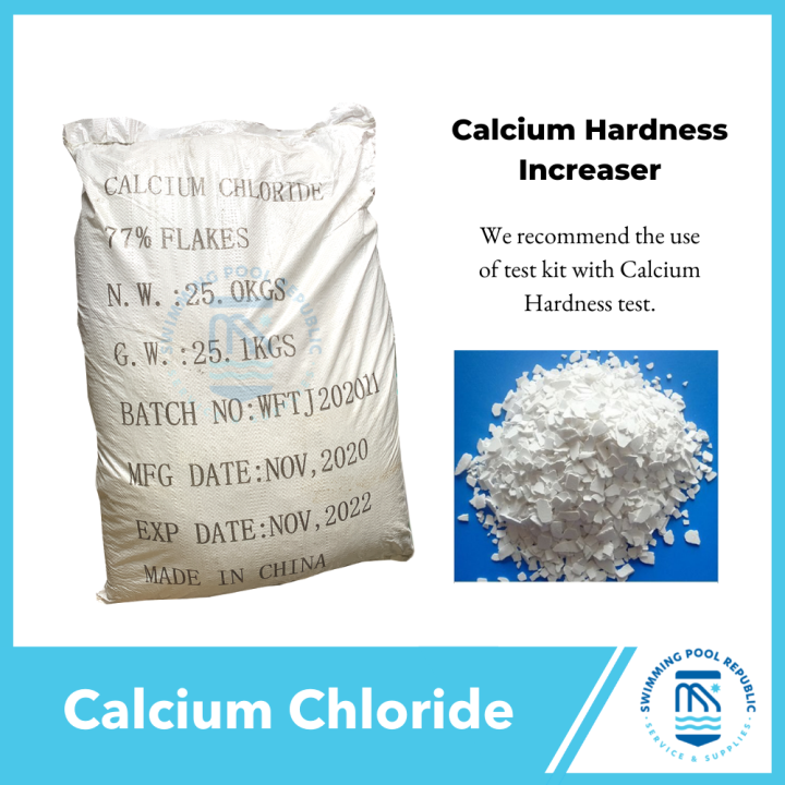 Calcium Chloride 25kg, Flakes, Calcium Hardness Increaser, Swimming ...