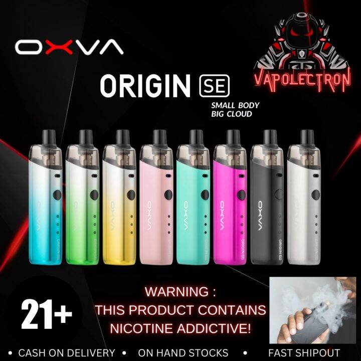 GHY-Oxva Origin SE Pod Kit with FREE Oxva Lace | Origin SE Pod | Oxva ...