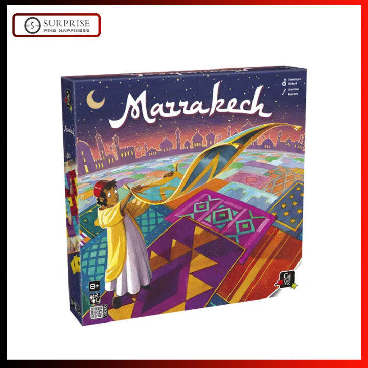 MARRAKECH Grabbing Territory Board Game ดินแดนแห่งการคว้ามาร์เกชเกม ...