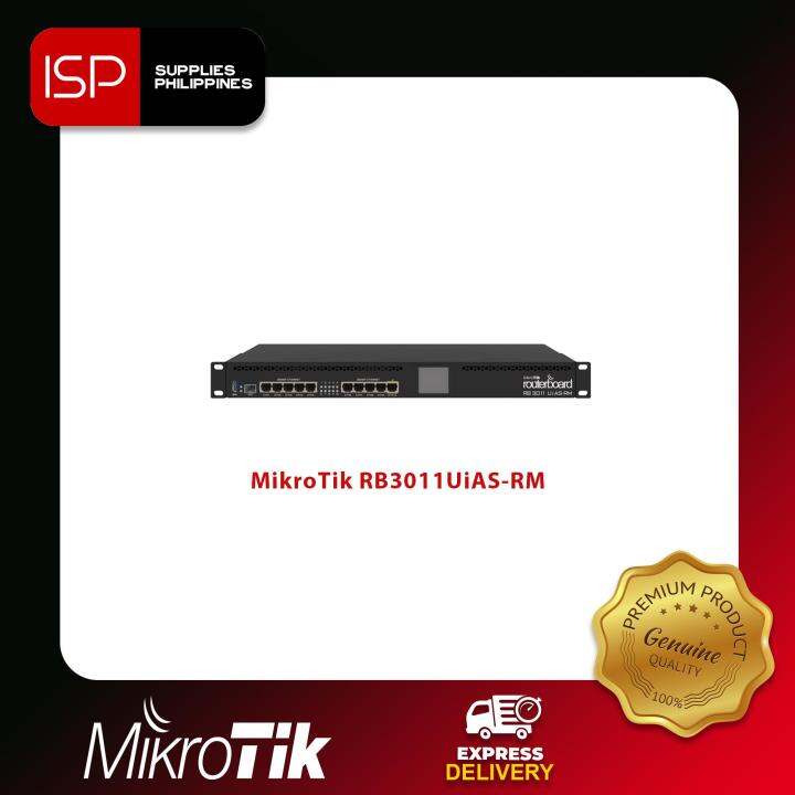 MikroTik RB3011UiAS-RM - RB3011 - Bandwidth Manager - Hotspot Router ...
