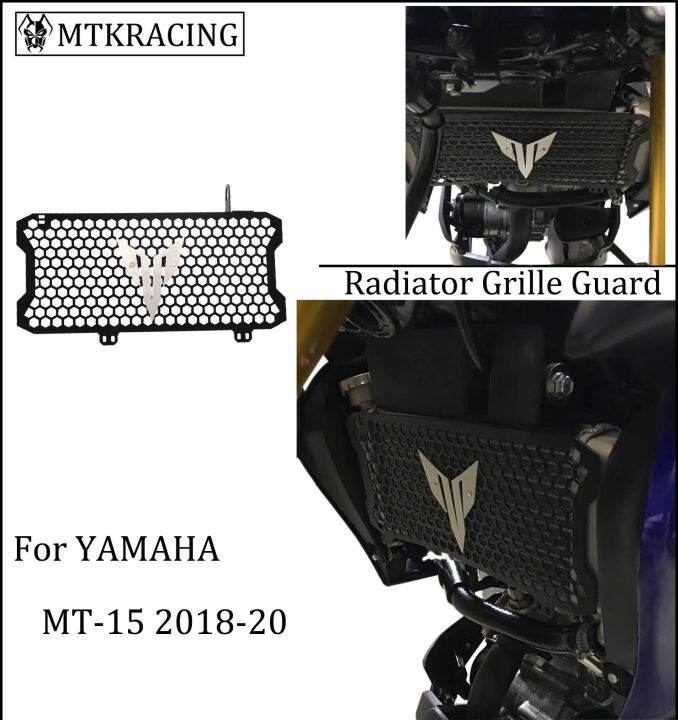 MTKRACING FOR YAMAHA MT-15 MT15 MT 15 Radiator Grille Guard Cover 2018 ...