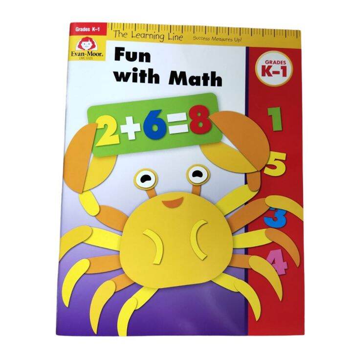 Evan Moor Fun With Math Grades K-1 | Lazada PH