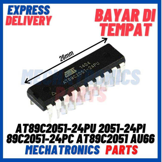 [ICS-9026] AT89C2051-24PU 2051-24PI 89C2051-24PC AT89C2051 AU66 ...