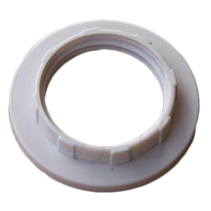 Lamp Shade Collar Ring E14 Plastic Screw Bulbs Lamp Holder Twist Lock ...