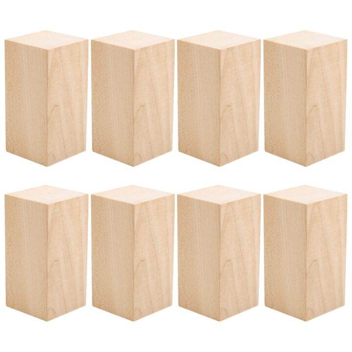 Basswood Carving Blocks 4 x 2 x 2 Inch,Large Whittling Wood Carving ...
