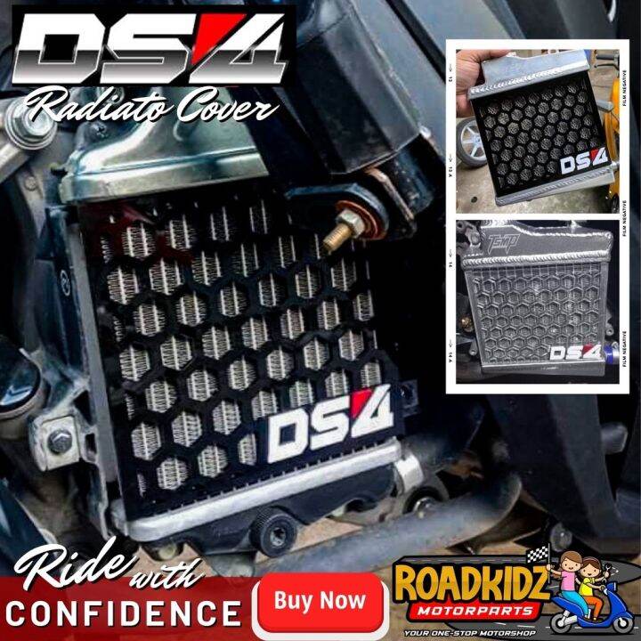 DS4 RADIATOR COVER THICK NMAX/AEROX/MXI/CLICK/PCX/ADV | Lazada PH