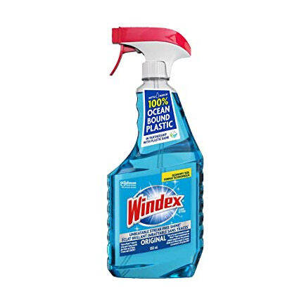 Windex Unbeatable Streak Free Original Spray Economy Size 39% More 32oz ...