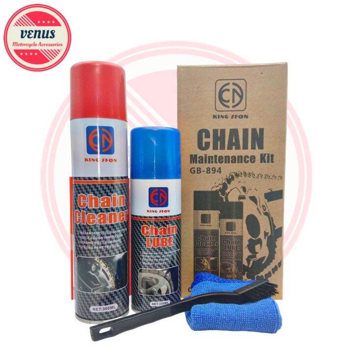Venus Motorcycle Accessories Original King Sfon Chain Maintenance Kit ...