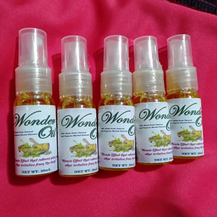5 BOTTLES OF WONDER OIL 20ML | Lazada PH