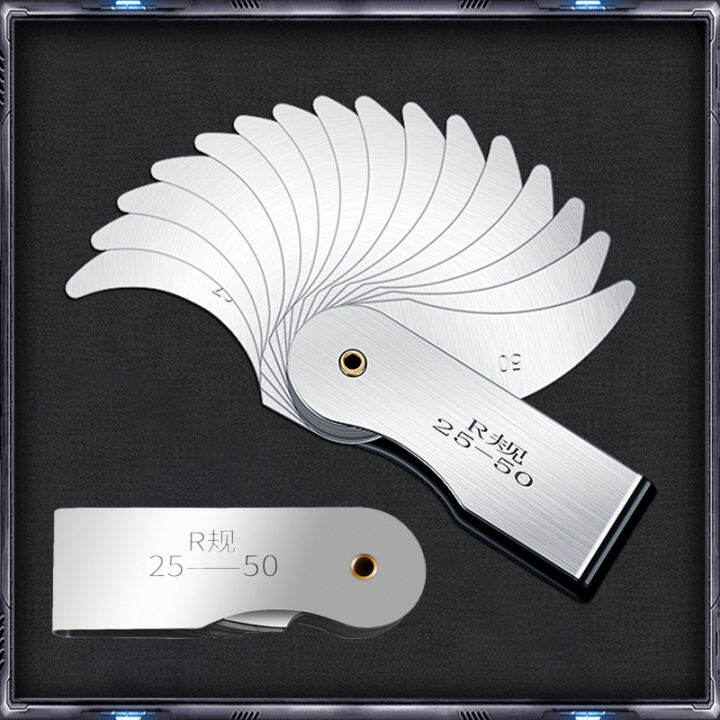 R Gauge Radius Gauge Alat Ukur Stainless Steel Alat Ukur Radius ...