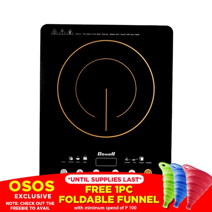 Dowell Original Touch Sensitive Control Induction Cooker with FREE POT ...