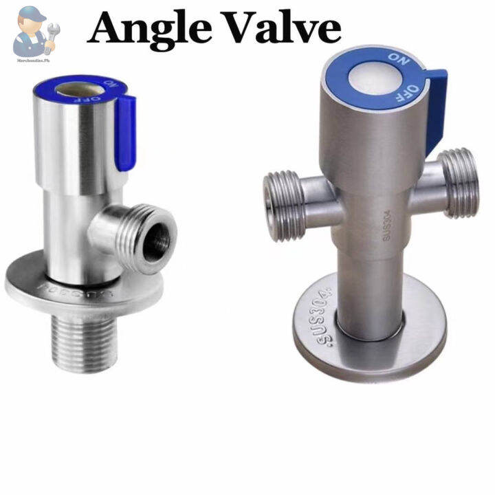 304 STAINLESS ANGLE VALVE TOILET 1/2'' | Lazada PH