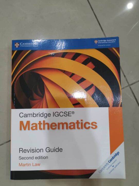 Cambridge IGCSE Mathematics Revision Guide Second Edition | Lazada