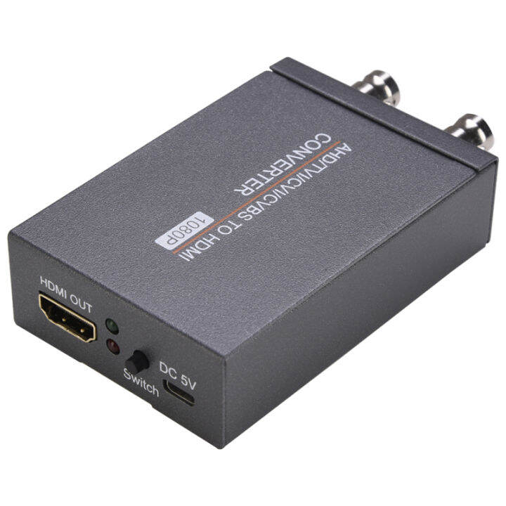 TVI/CVI/AHD to HDMI Converter Adapter, Full HD 720P/1080P/3MP/4MP/5MP ...