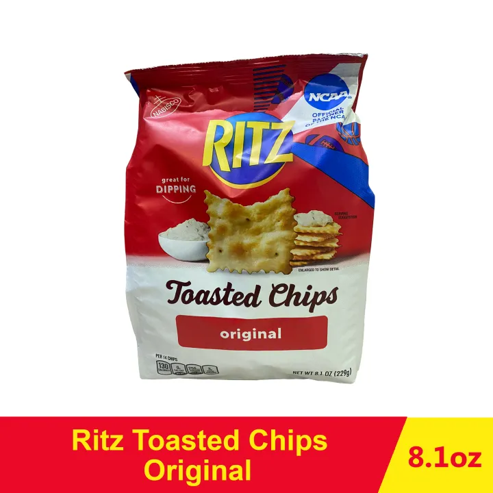 Ritz Toasted Chips Original 229g | Lazada PH