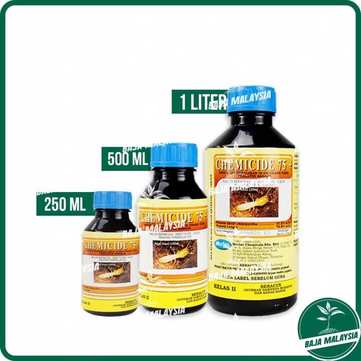 HEXTAR Chemicide 75+ (250ML, 500ML & 1L) Termite Poison White Ant ...
