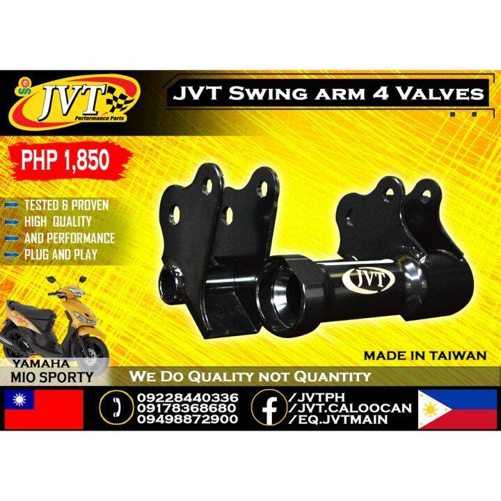 JVT 4 Valves Swing Arm for Mio Sporty 4 Valves | Lazada PH