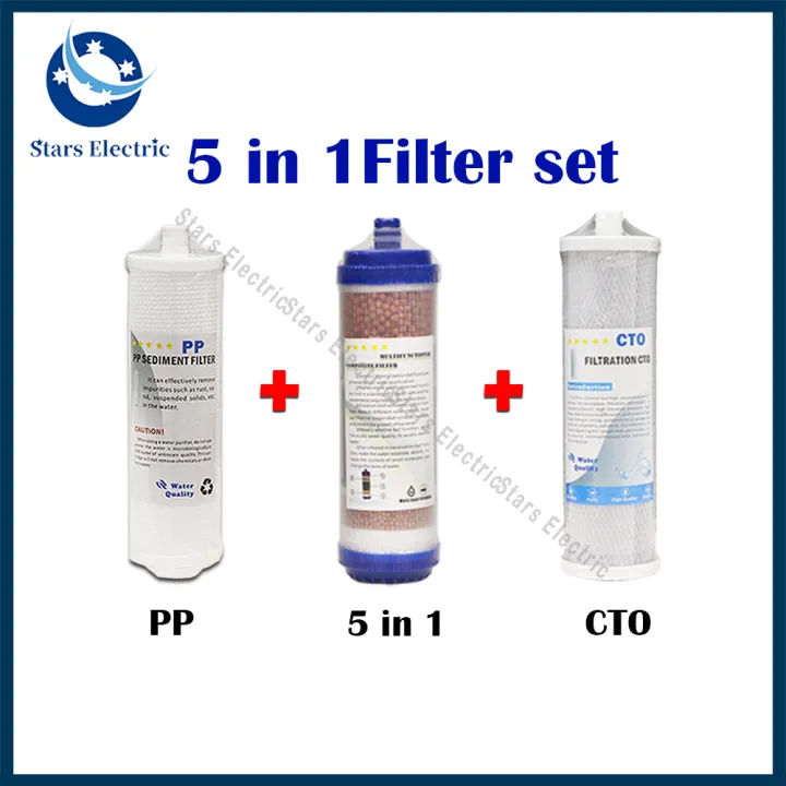 Upgraded 3pcs Set 10 Inchs 3 stage Filters Replacement Filter Element ...