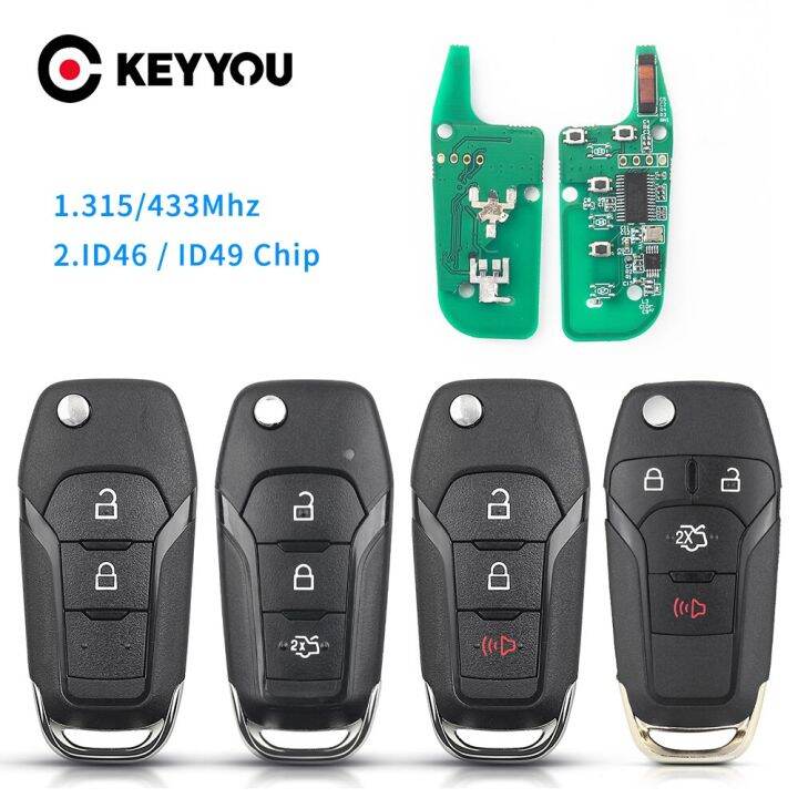 KEYYOU N5F-A08TAA / EB3T-15K601-BA / DS7T-15K601-B For Ford Ranger F150 ...