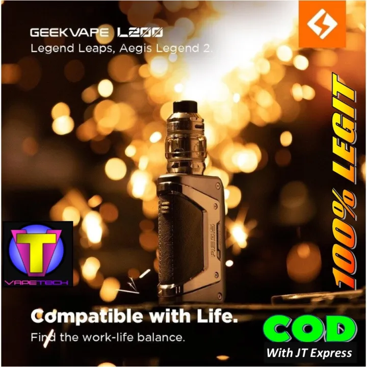 Vaper L200(Aegis 2) 200W Kit with Z sub ohm 2021 Tank 5.5ml | Lazada PH