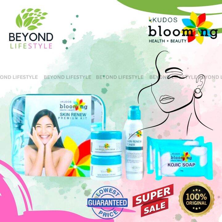 Kudos Blooming Health+Beauty Skin Renew Premium Kit | Lazada PH