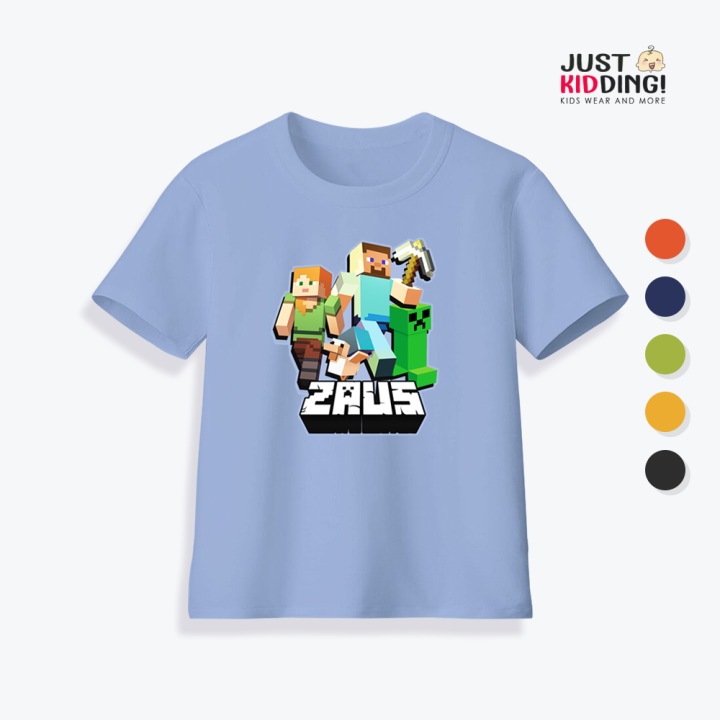 MINECRAFT Tshirt - MINECRAFT SHIRT, MINECRAFT FOR KIDS, Minecraft ...