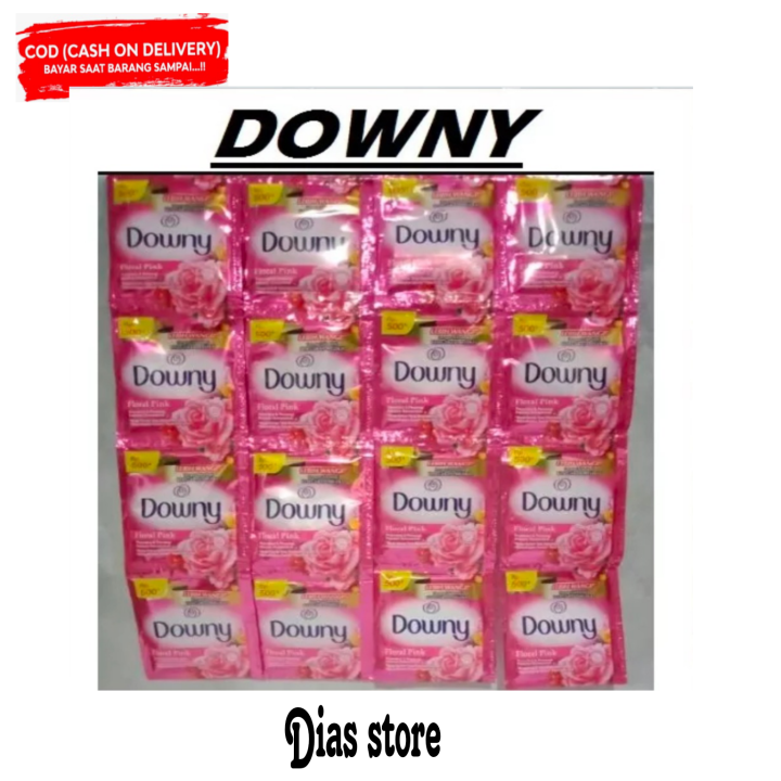 Downy Pewangi / 1 RENCENG DOWNY 12 PCS SUNRISE FRESH BIRU PELEMBUT ...