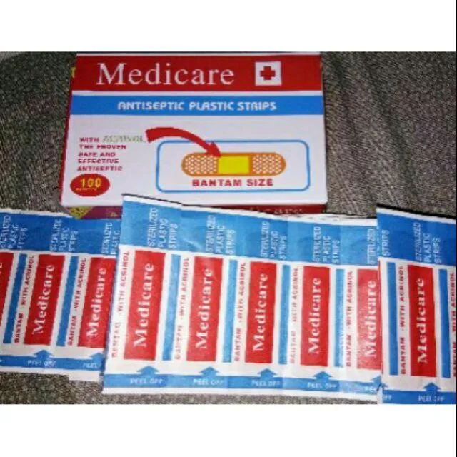 Medicare Antiseptic Plastic Strips First-Aid Band Aid Bandage BUY 1 ...
