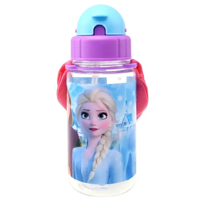 Disney Frozen 2 Princess Elsa Anna Tritan Bottle With Straw (350ml ...