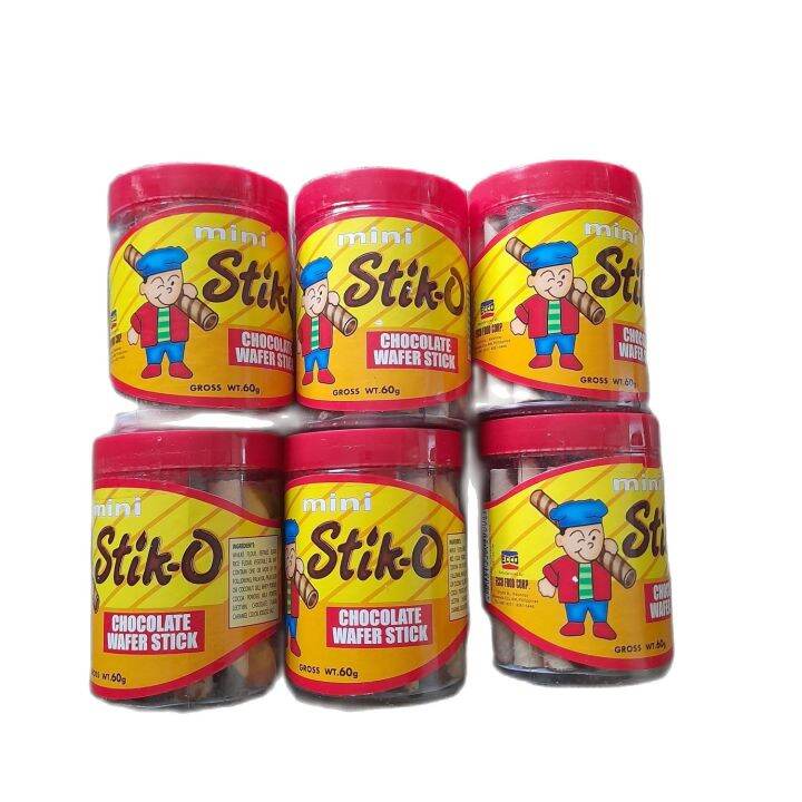 Stik-O Mini Chocolate Wafer Stick 60g x 6 (Set of 6) Bb Dec 20, 2023 ...