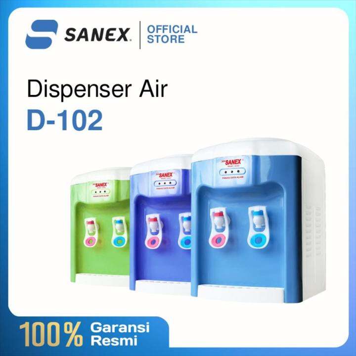 DISPENSER SANEX D 102 [HOT AND WARM] - HIJAU | Lazada Indonesia
