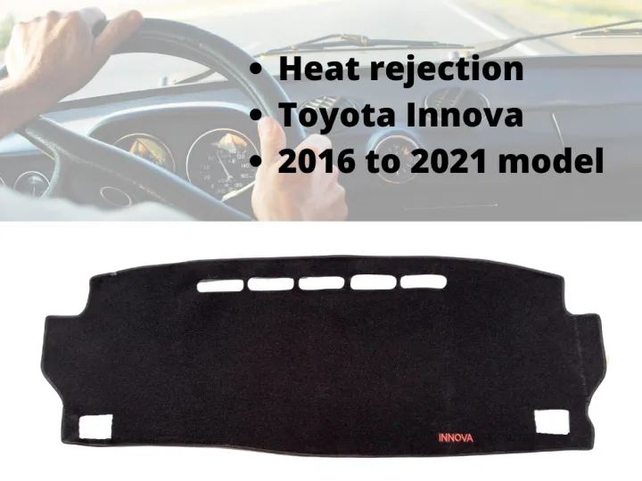 Toyota Innova 2005 to 2015 and 2016 to 2021 Model Dash board Cover Heat ...