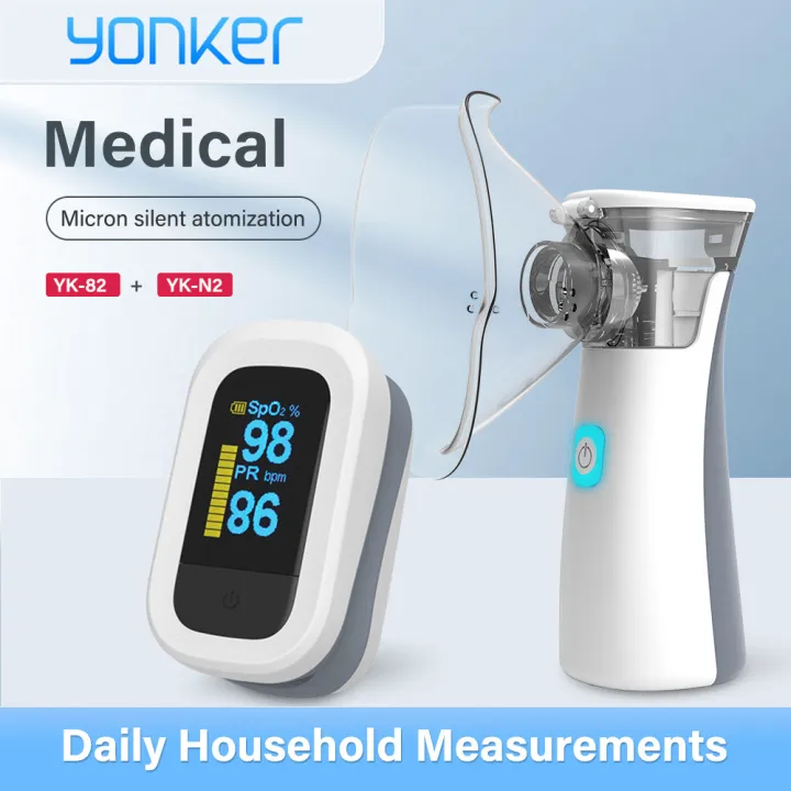 Yonker Handheld Nebulizer Machine Portable Inhaler for Child Adult ...