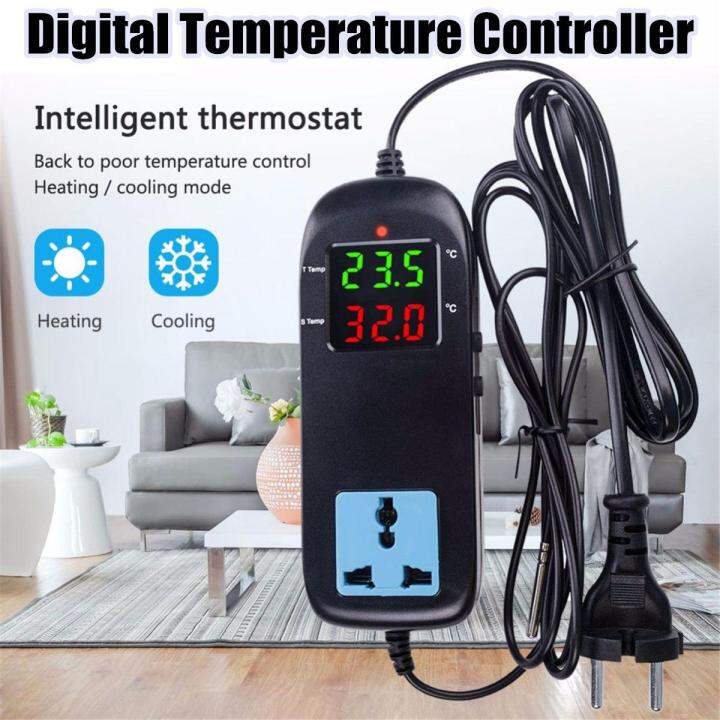 Temperature Controller Thermostat Regulator AC 110V 220V Fish Tank ...