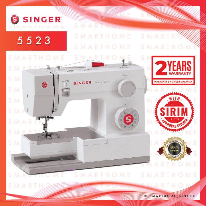 *Ready Stock* Singer 5523 Heavy Duty Sewing Machine | Lazada