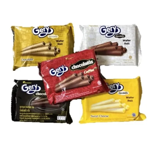 Gery Chocolatos Mini Wafer Roll 30g (10 rolls) | Lazada