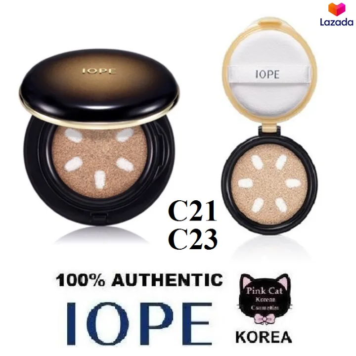 Korean Cosmetics IOPE Air Cushion Essence Cover w/ Refill | Lazada PH
