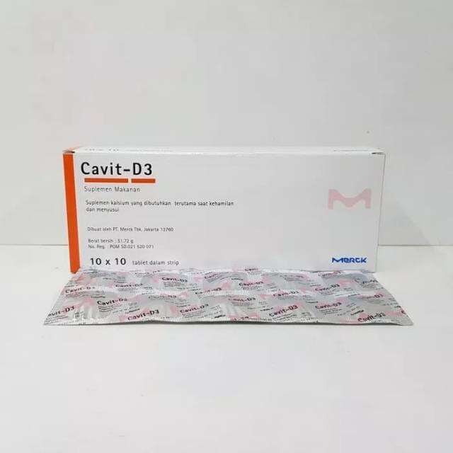 CAVIT D3 10 TABLET | Lazada Indonesia