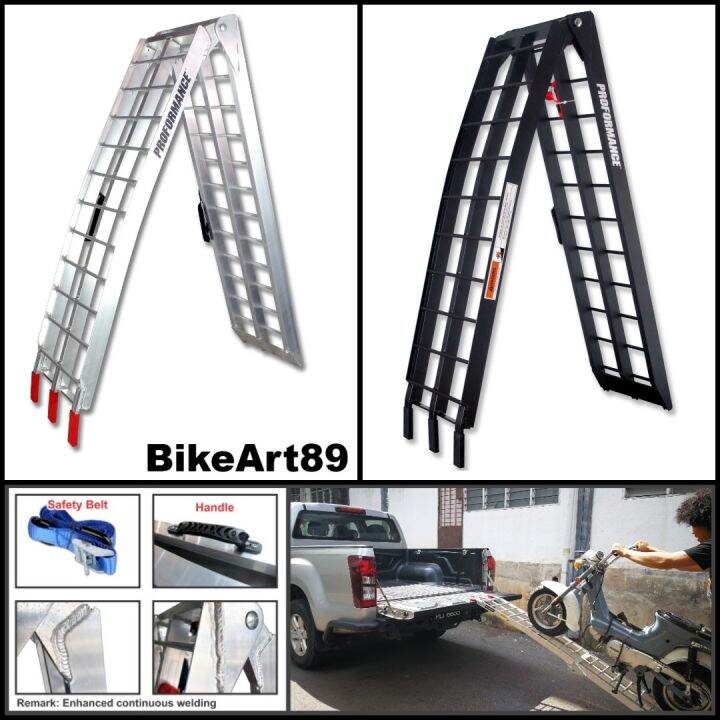 Folding Ladder Proformance Bike Ramp Anti-Slip Motorcycle Tangga Motor ...