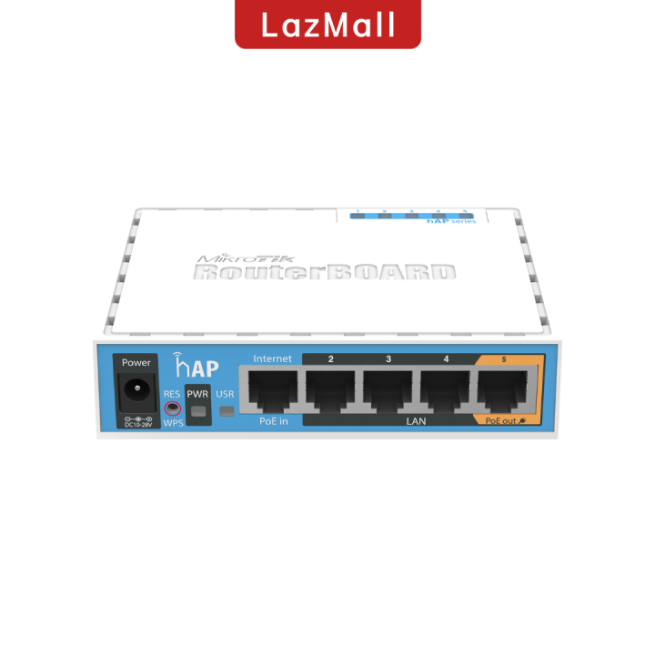 MikroTik RB951Ui-2nD (hAP) - 2.4Ghz Hotspot and Piso WiFi AP / Router w ...