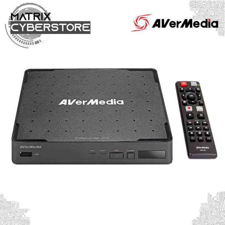 AVerMedia EzRecorder ER310 High Definition USB Video Capture Card ...