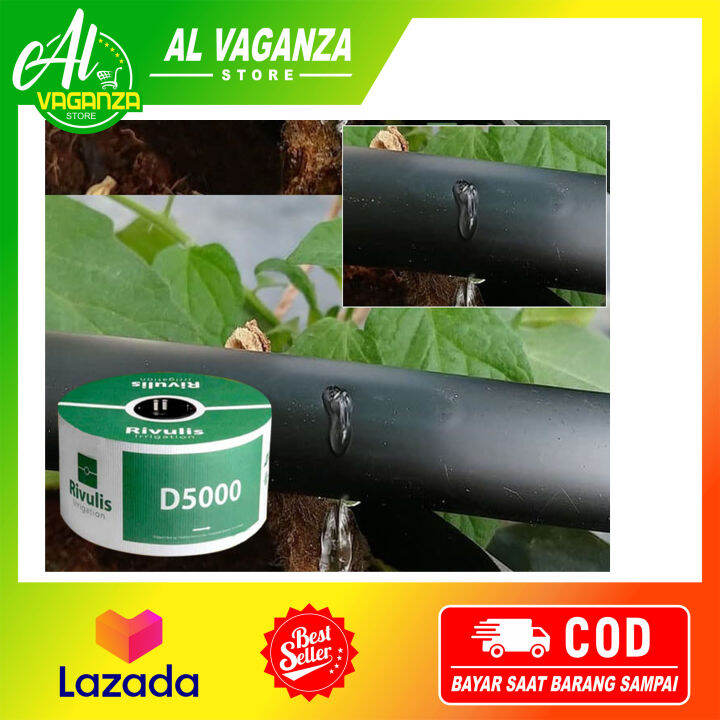Selang Drip Tetes Spacing 50 cm - D5000 RIVULIS | Lazada Indonesia