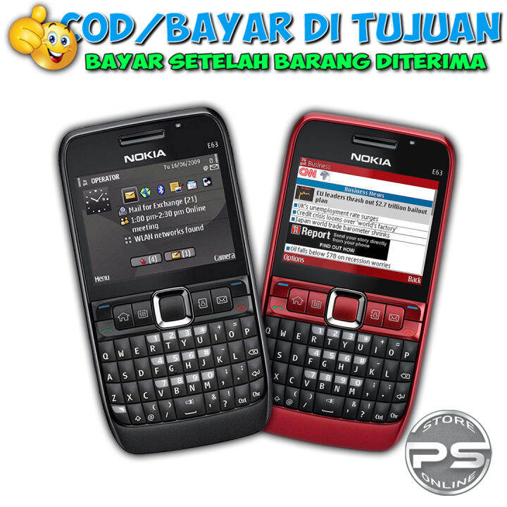 HP Nokia E63 - HP Jadul - HP Qwerty Legenda - Semua Jaringan Oke | Lazada Indonesia
