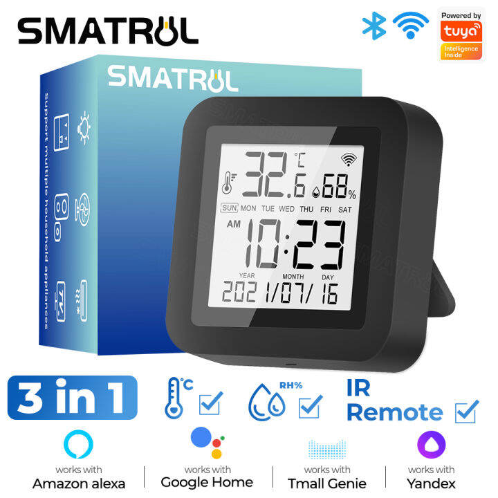 SMATRUL Tuya Smart Wifi IR Remote Control Universal Temperature ... SMATRUL Tuya Smart Wifi IR Remote Control Universal Temperature ...