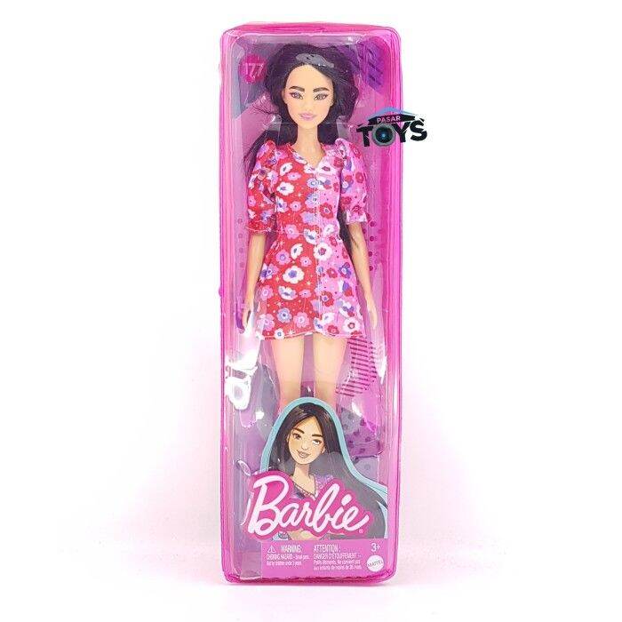 Barbie Fashionistas Doll 177 With Long Black Hair | Lazada Indonesia