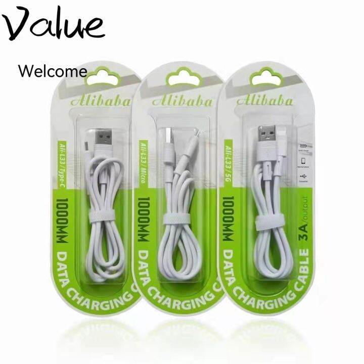 Value Original Alibaba Quick QC3.0 3A Fast Charging Data Cable Android ...