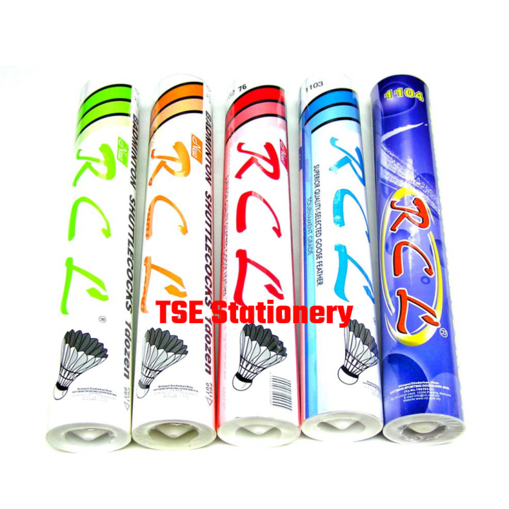 RCL Badminton Shuttlecocks/ Bulu Tangkis RCL Shuttlecock 1101 / 1102 ...