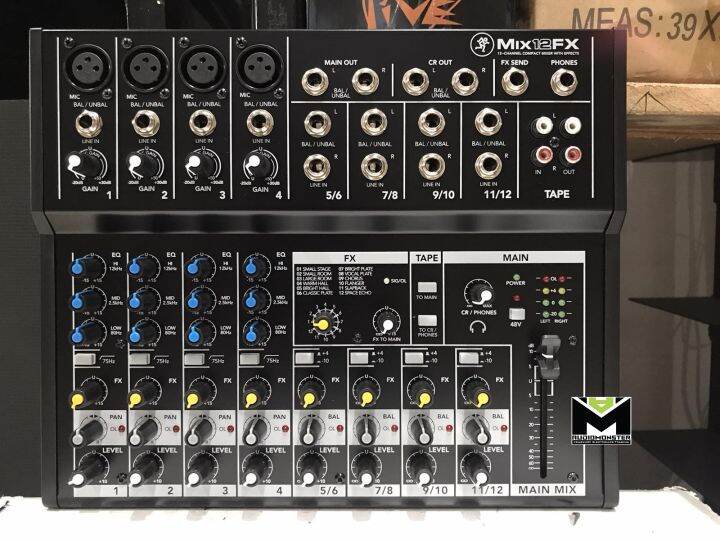 Mackie Mix12FX 12-channel Compact Mixer with Effects | Lazada PH