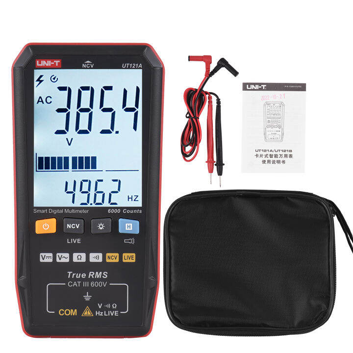 UNI-T UT121B Smart Digital Multimeter Mini Portable Universal Tester ...